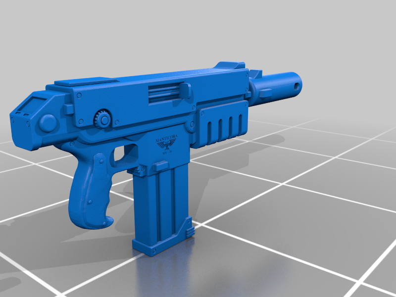 Free STL file Manticora Pattern Bolter 🎲・3D print model to download・Cults