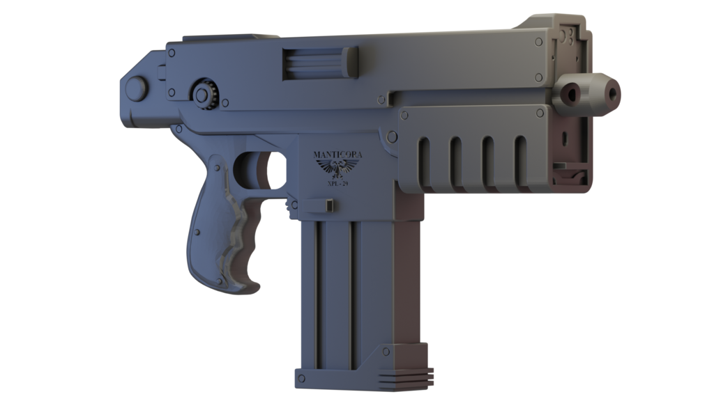 Free STL file Manticora Pattern Bolter 🎲・3D print model to download・Cults