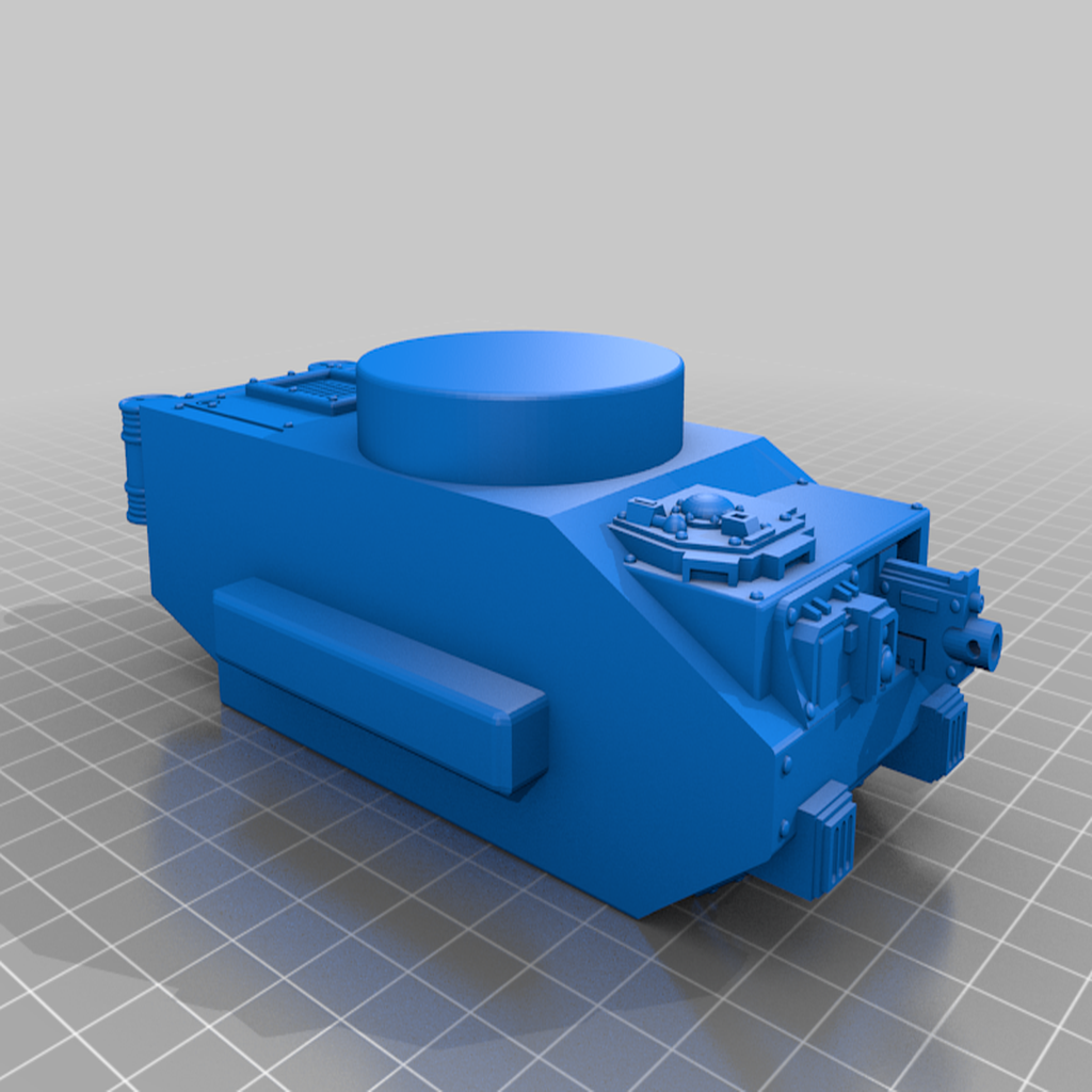 Free STL file Raptor Class Medium Battle Tank 🪖・3D printing model to ...