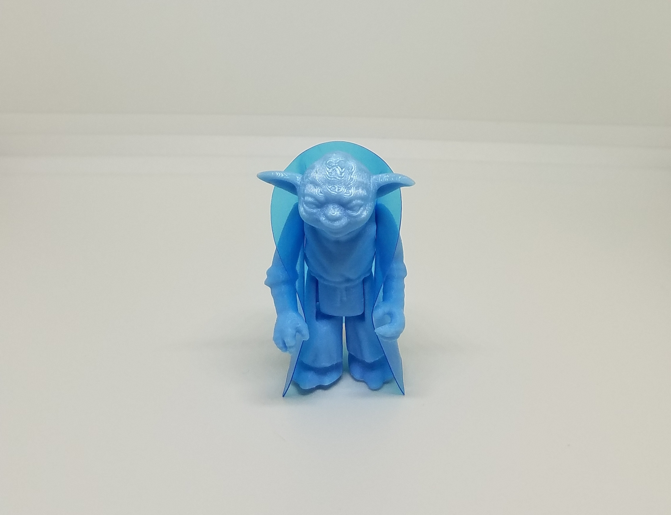 3D printer Star Wars .stl Master Yoda .3D action figure .OBJ Kenner ...