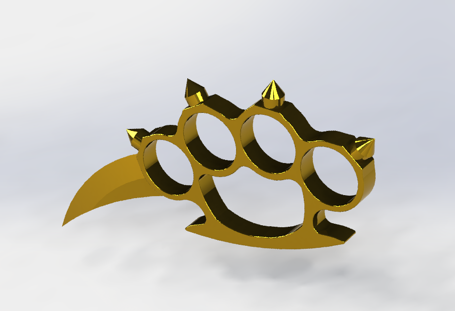 STL file knuckles・3D printing template to download・Cults