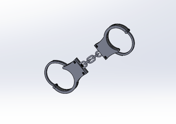 STL file handcuff 🚓・3D printer model to download・Cults