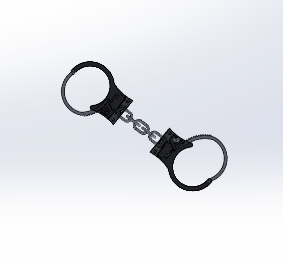 STL file handcuff 🚓・3D printer model to download・Cults