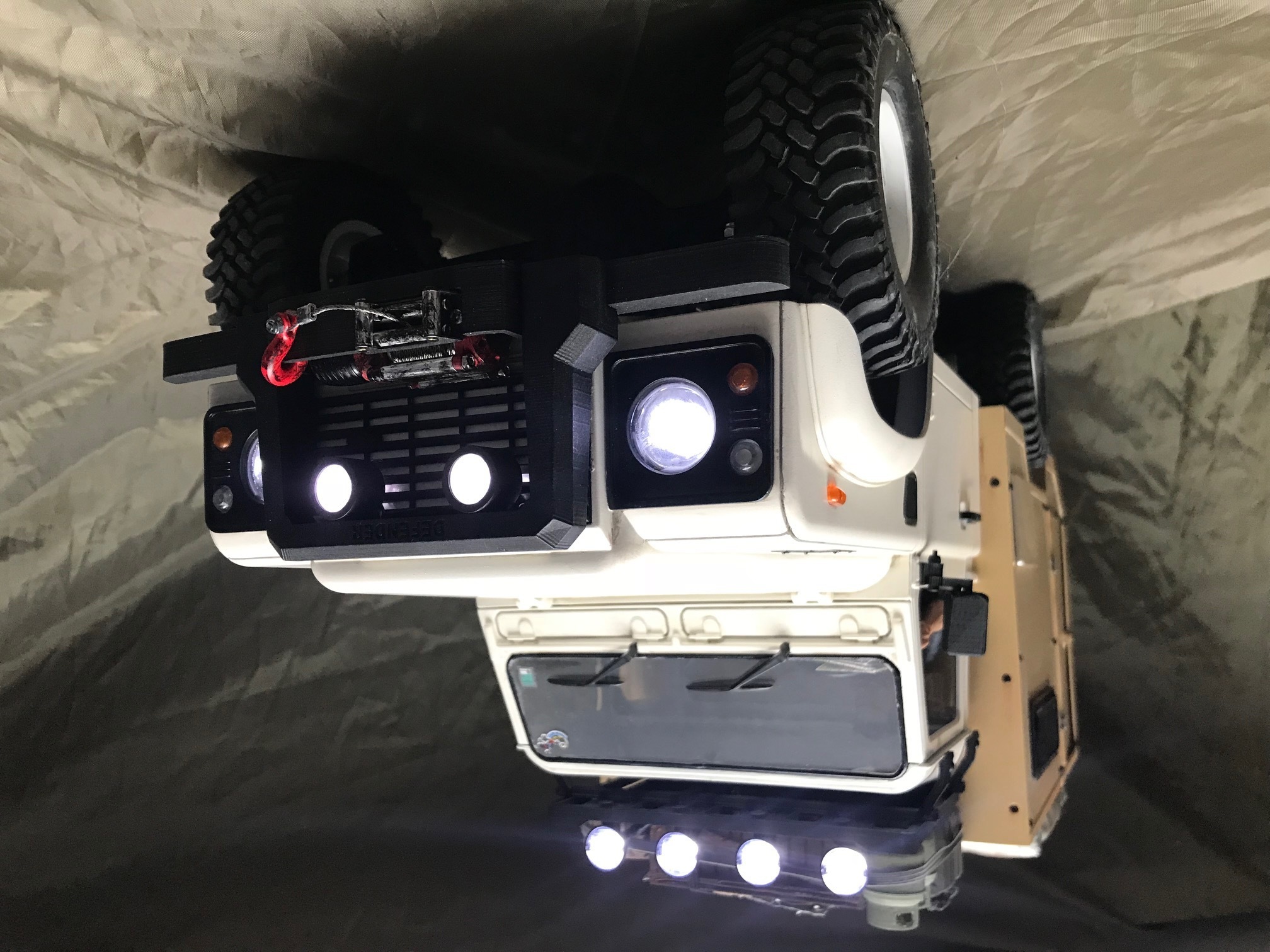 Download STL file RC 1/10 Front Bumper Defender / Front Bumper Defender ...