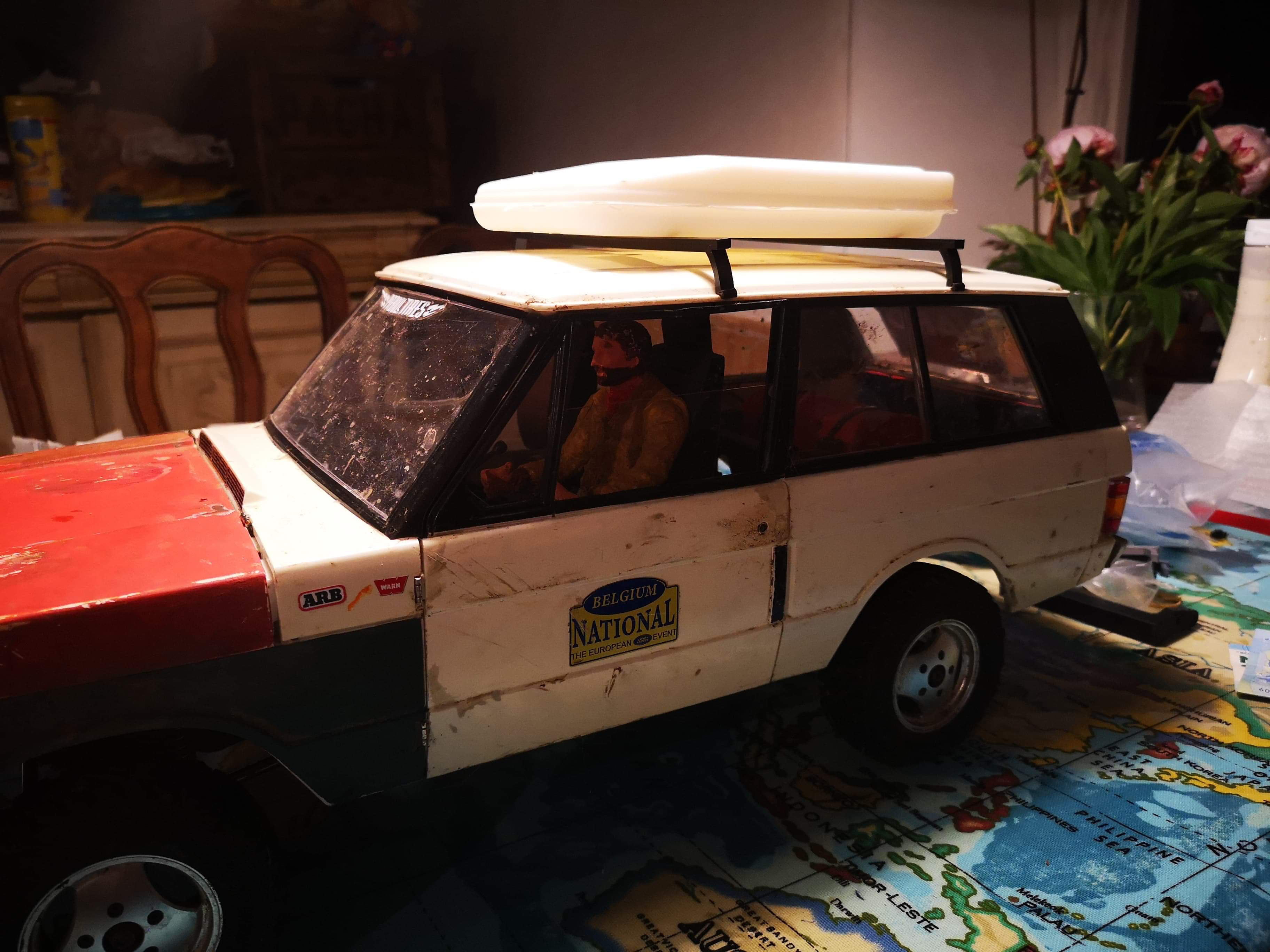 STL file RC 1/10 Range Roof Bar / Range Rover Classic Roof Bar・3D ...