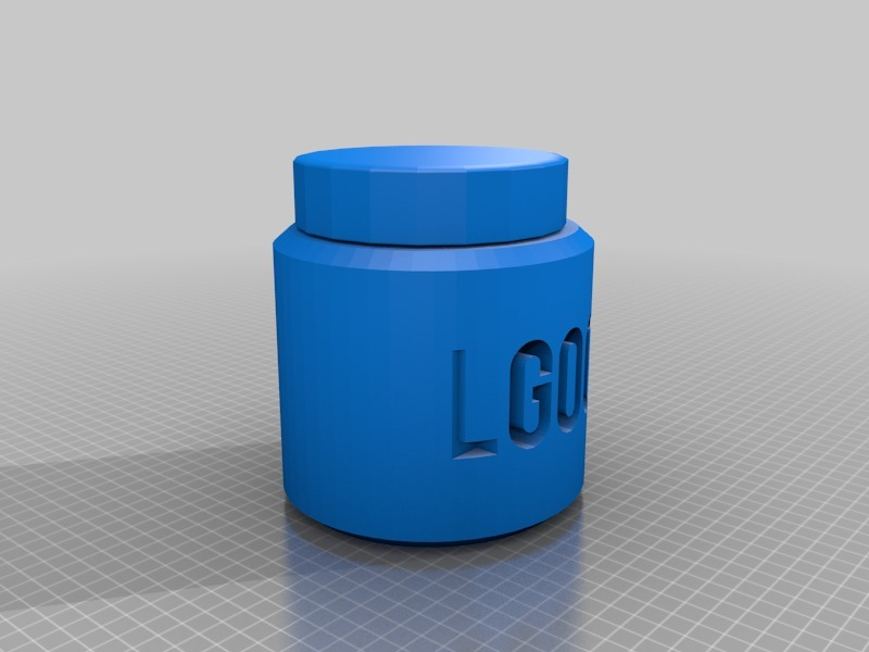 Free 3D file Lgoo Glue Jar 🫙・3D print object to download・Cults
