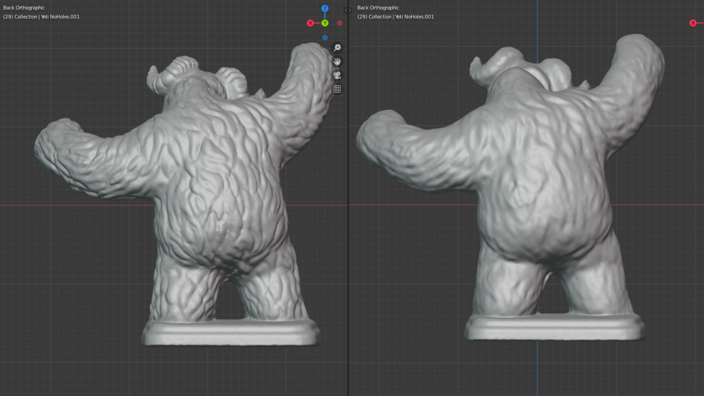 Free STL file Heroquest - Barbarian Quest Yeti・Object to download and ...