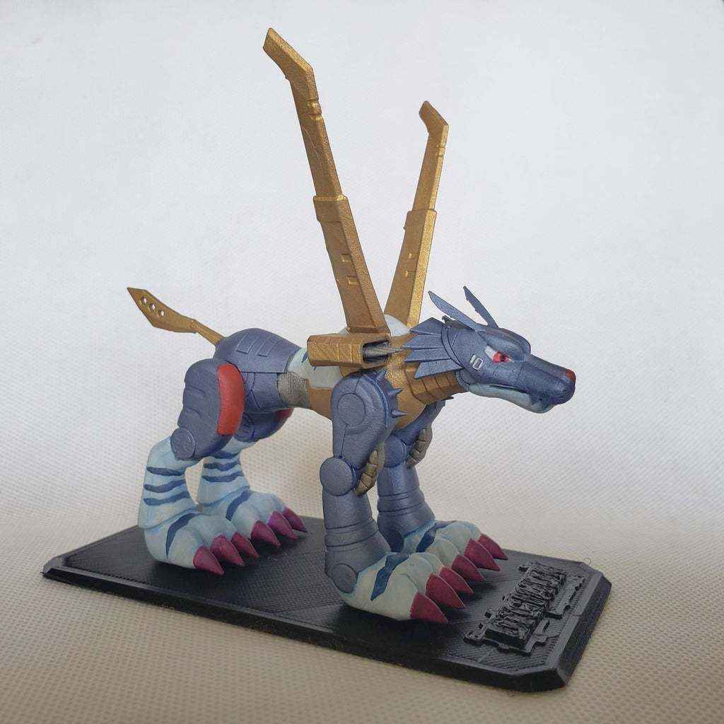 Free STL file Digimon - Metalgarurumon 🐉・3D printer model to download・Cults