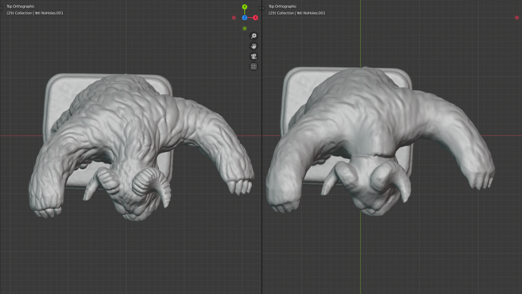 Free STL file Heroquest - Barbarian Quest Yeti・Object to download and ...