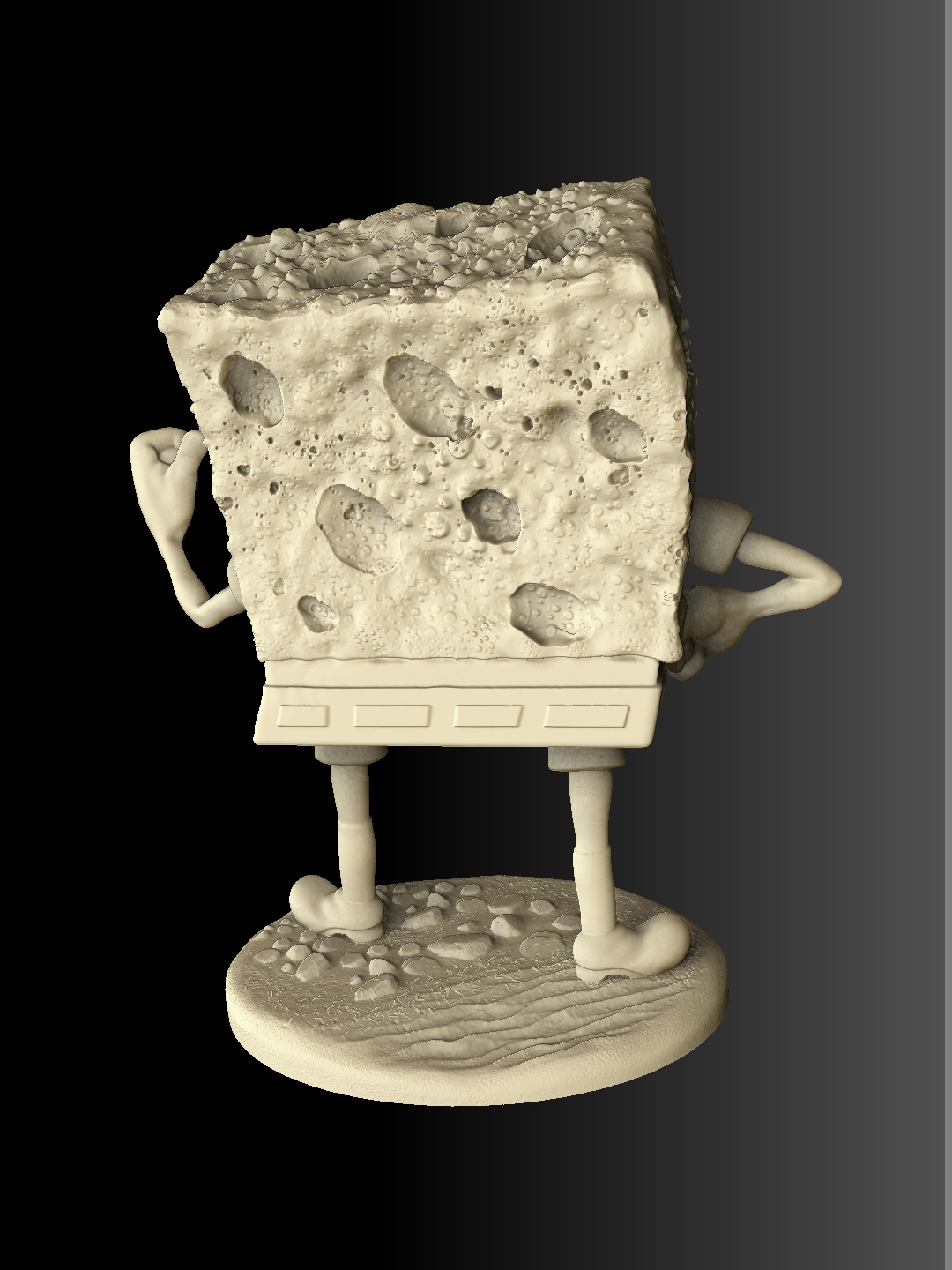 STL file Sponge Bob.3D printable STL 🧽・3D print model to download・Cults