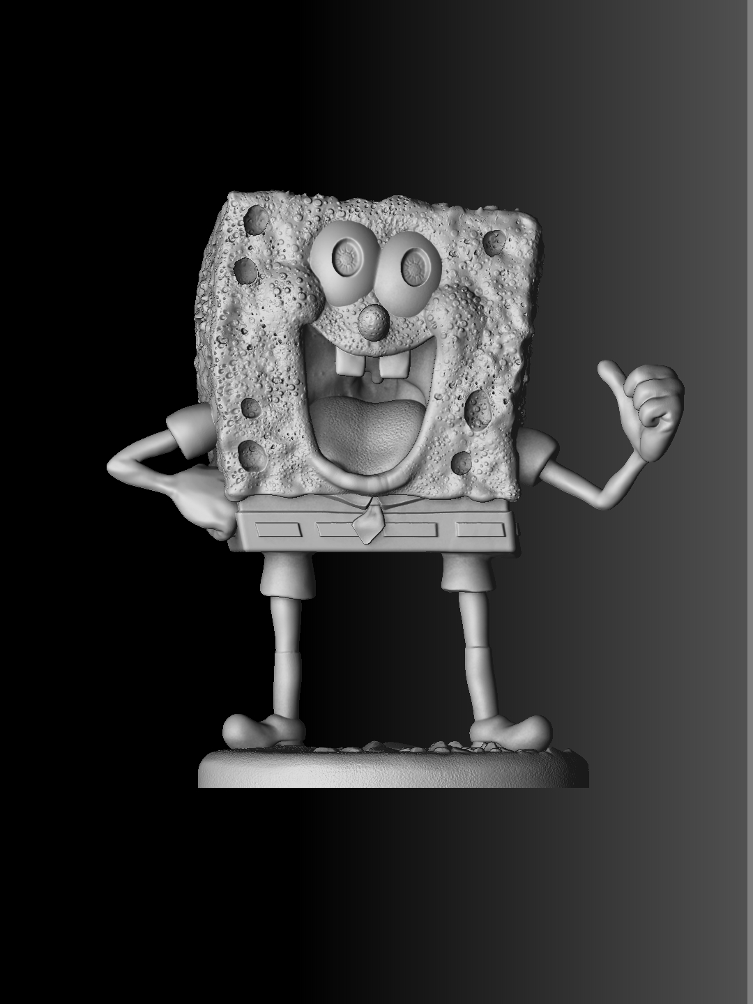 STL file Sponge Bob.3D printable STL 🧽・3D print model to download・Cults