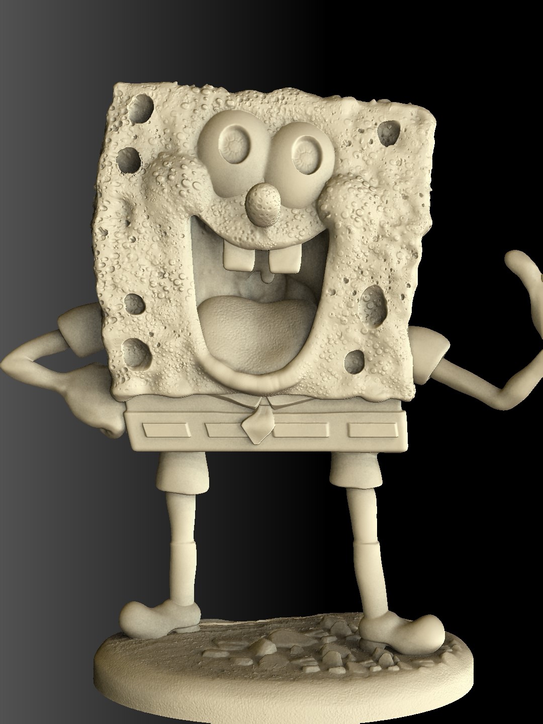STL file Sponge Bob.3D printable STL 🧽・3D print model to download・Cults