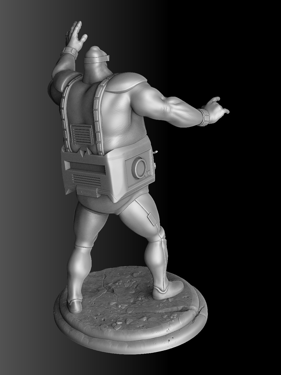 STL file General Krang 1987.TMNT.3d printable.STL. 🤖・3D print design to ...