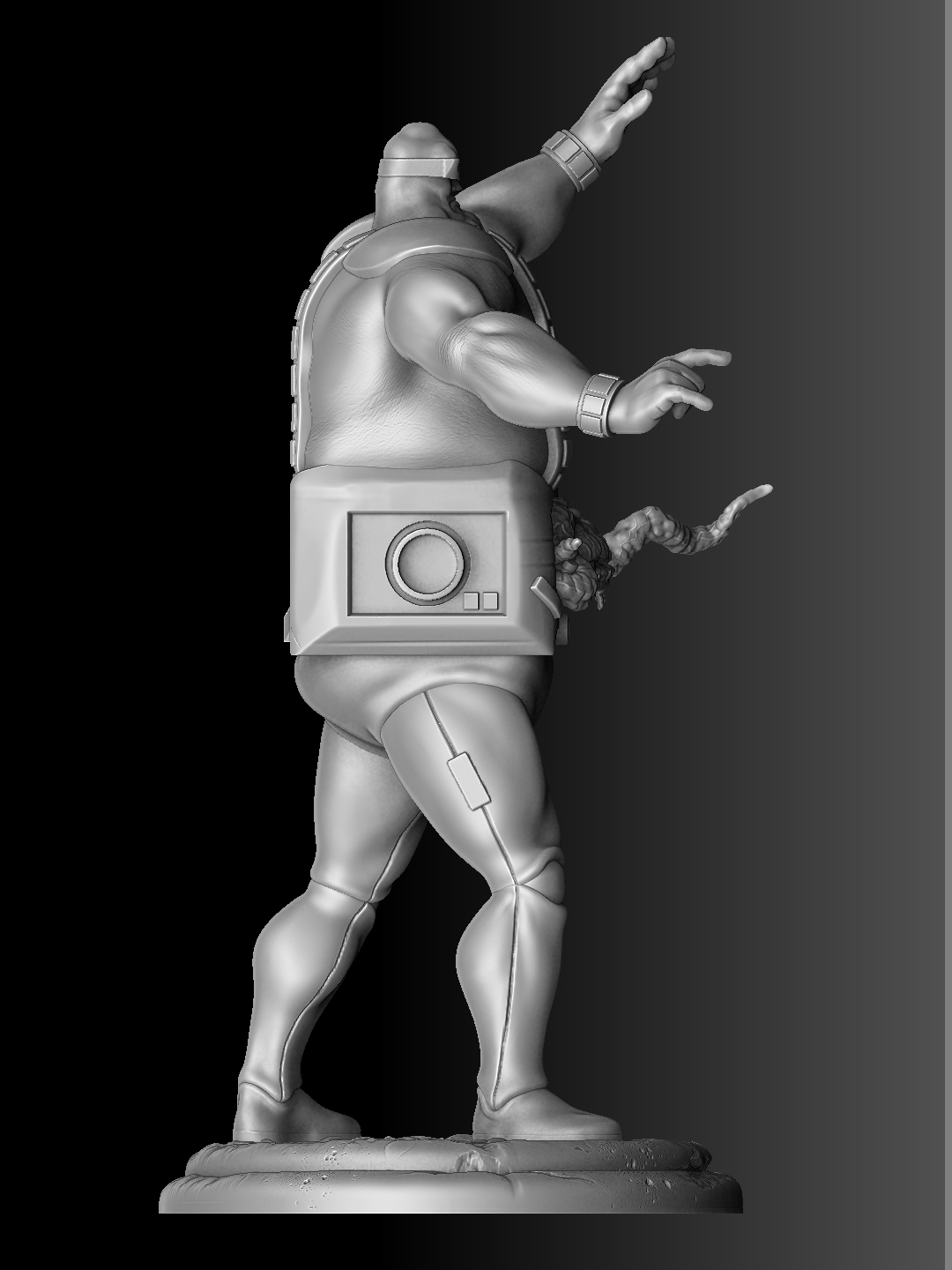 STL file General Krang 1987.TMNT.3d printable.STL. 🤖・3D print design to ...