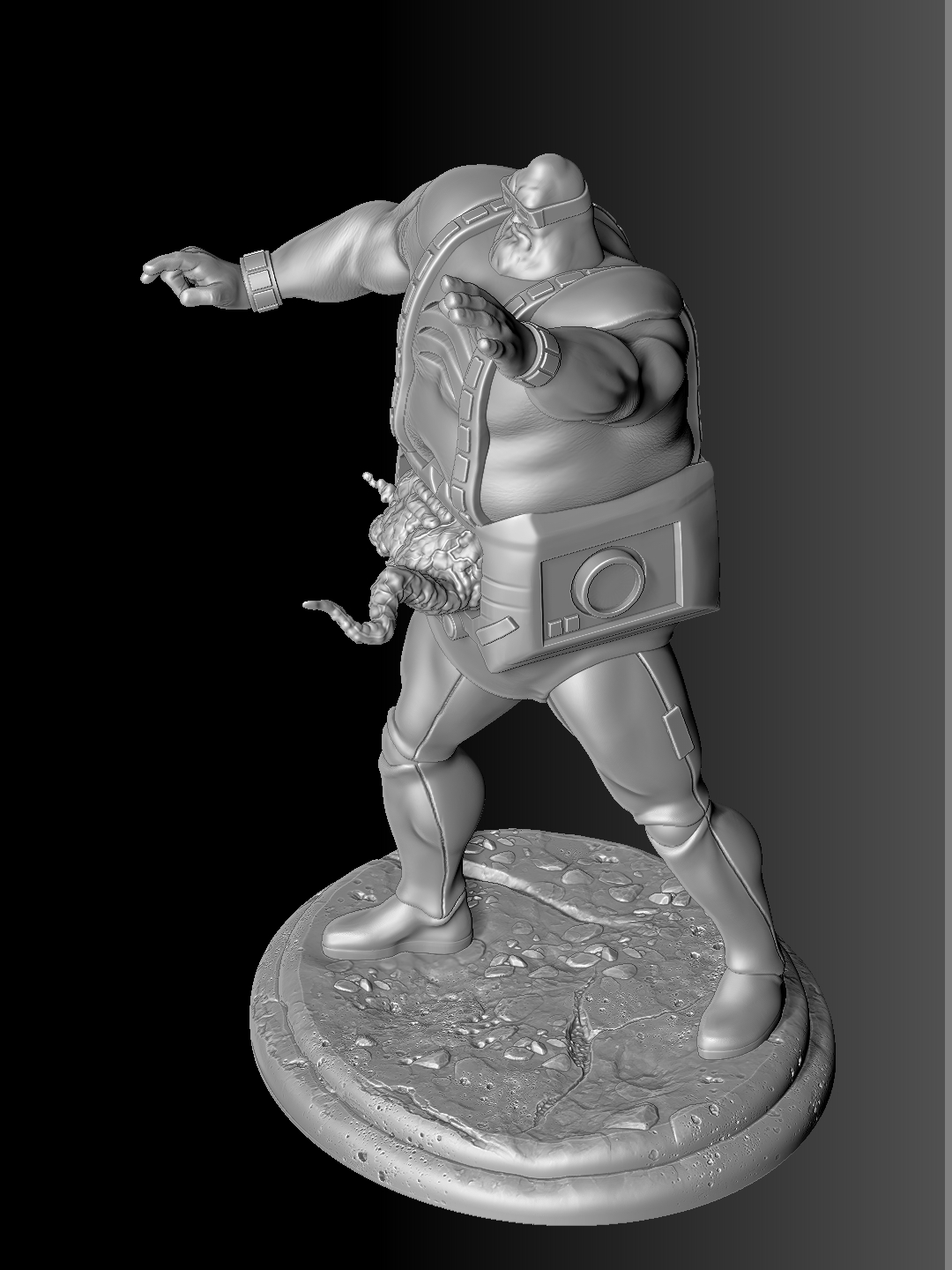 STL file General Krang 1987.TMNT.3d printable.STL. 🤖・3D print design to ...
