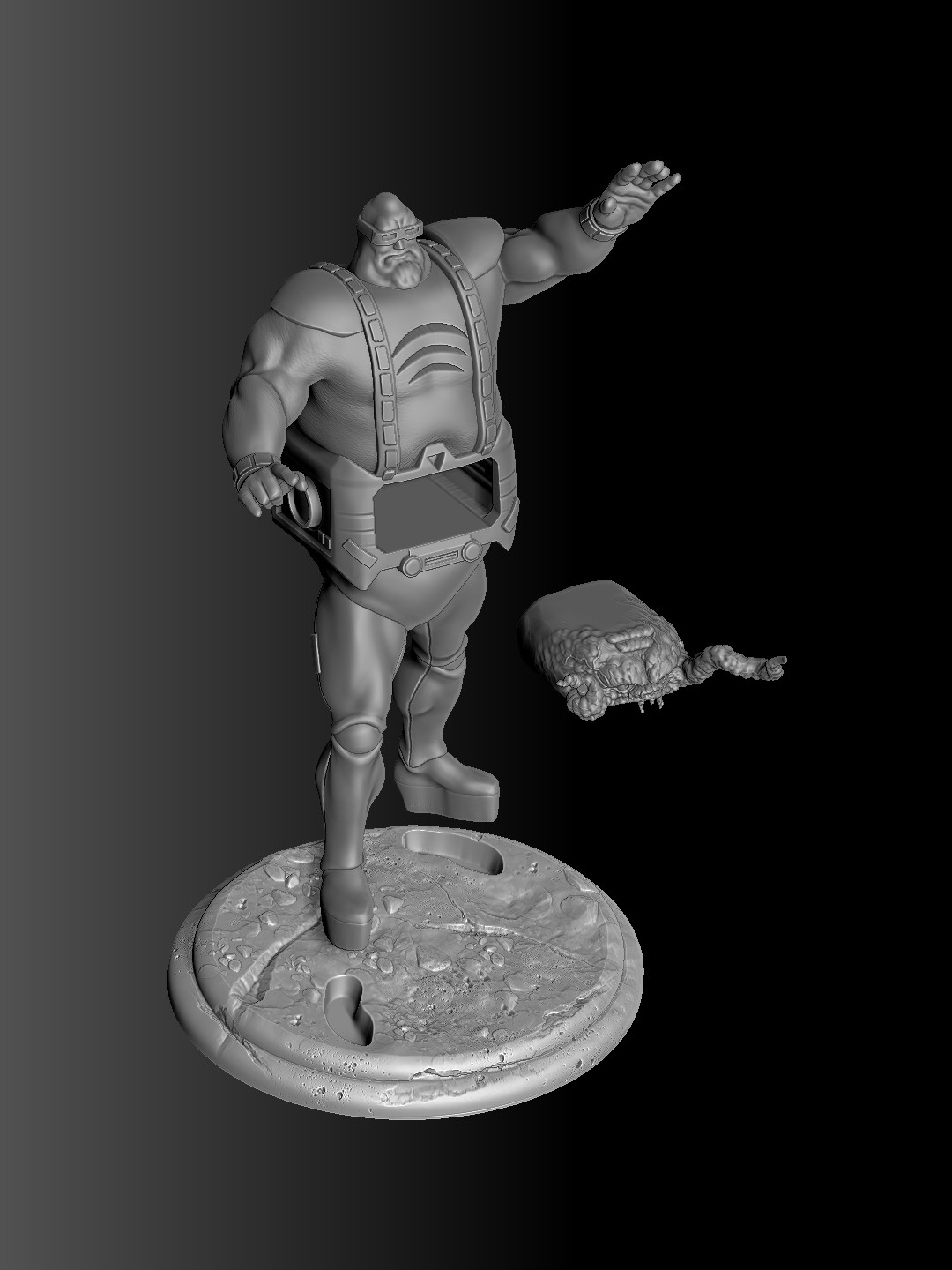 STL file General Krang 1987.TMNT.3d printable.STL. 🤖・3D print design to ...