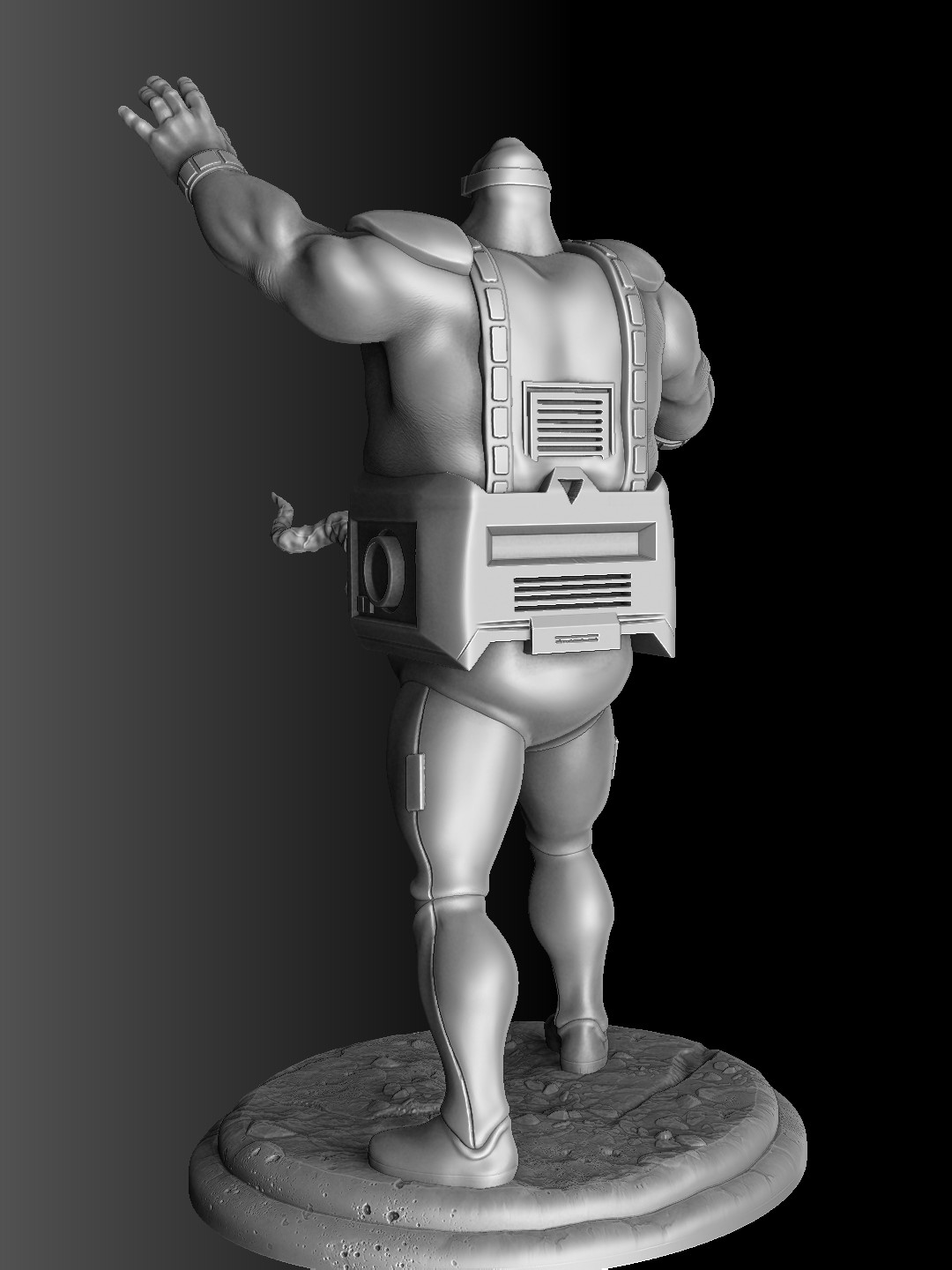 STL file General Krang 1987.TMNT.3d printable.STL. 🤖・3D print design to ...