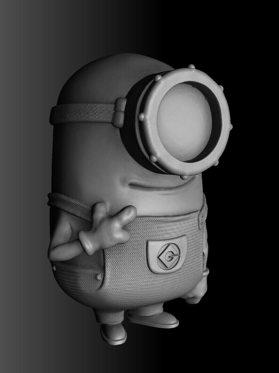 STL file Minion Karl. STL. 3D printable・Model to download and 3D print ...