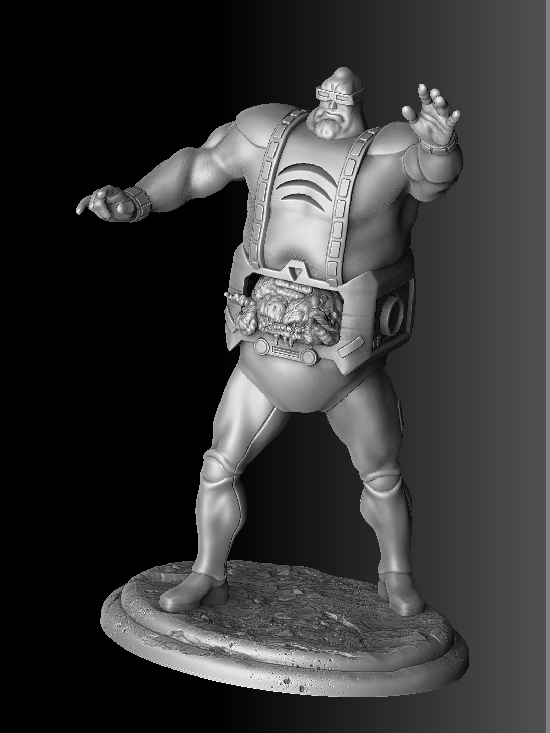 STL file General Krang 1987.TMNT.3d printable.STL. 🤖・3D print design to ...