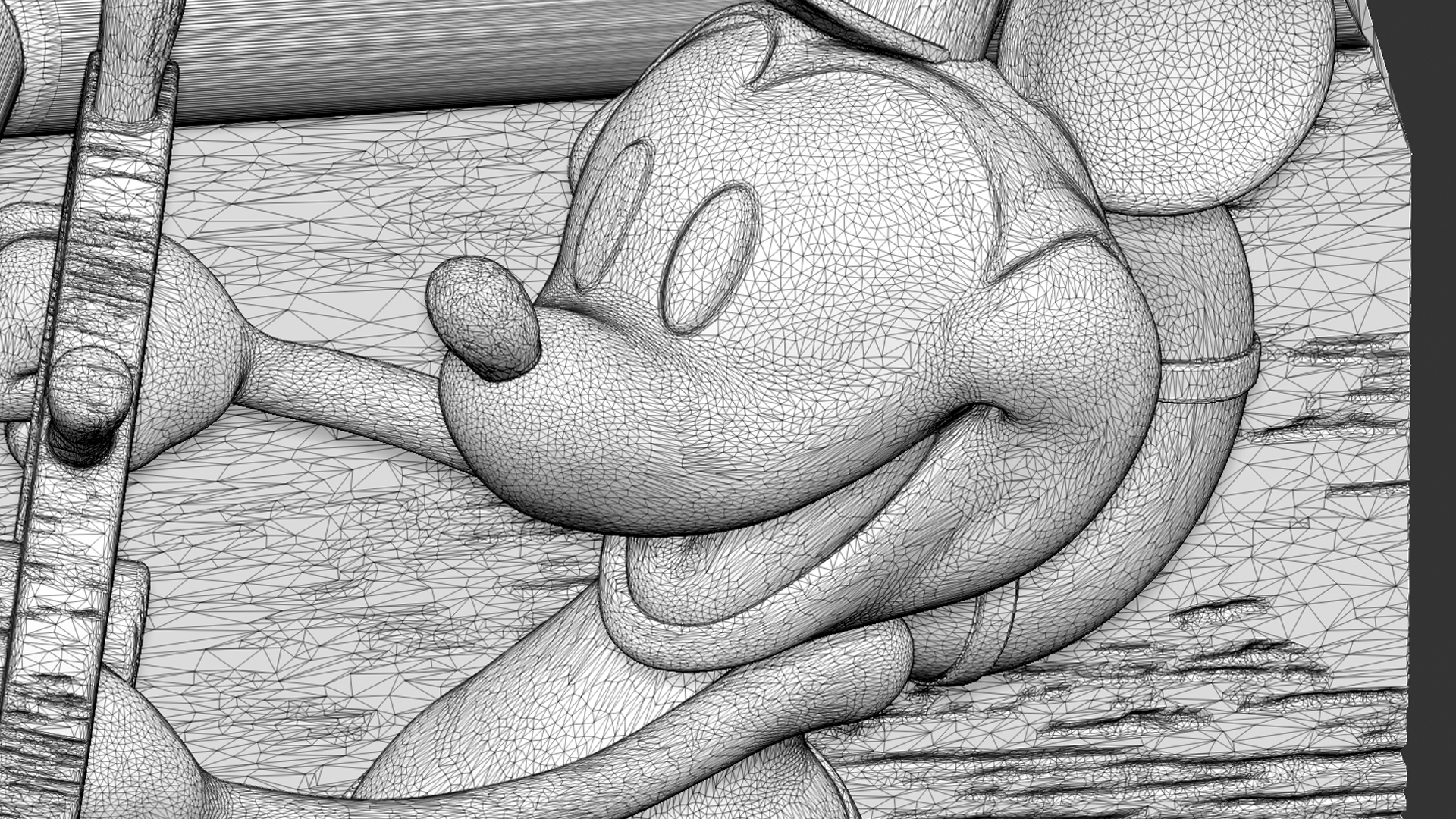 STL file Mickey Mouse Original 1928 STL 🐁・Model to download and 3D ...