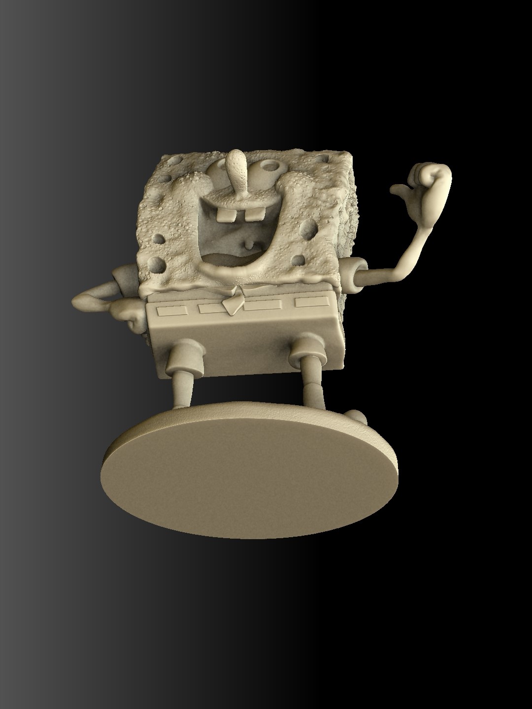 STL file Sponge Bob.3D printable STL 🧽・3D print model to download・Cults