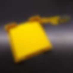 Download STL file 3M Post-it 4X4 with pen holder • 3D printable ...