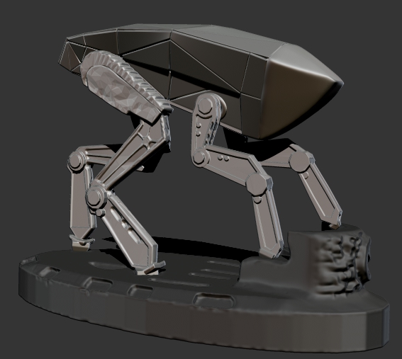 OBJ file MetalHead FanArt Model・3D print design to download・Cults