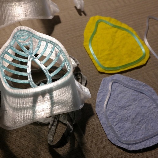 Download free GCODE file KoS Facemask • 3D printable design ・ Cults