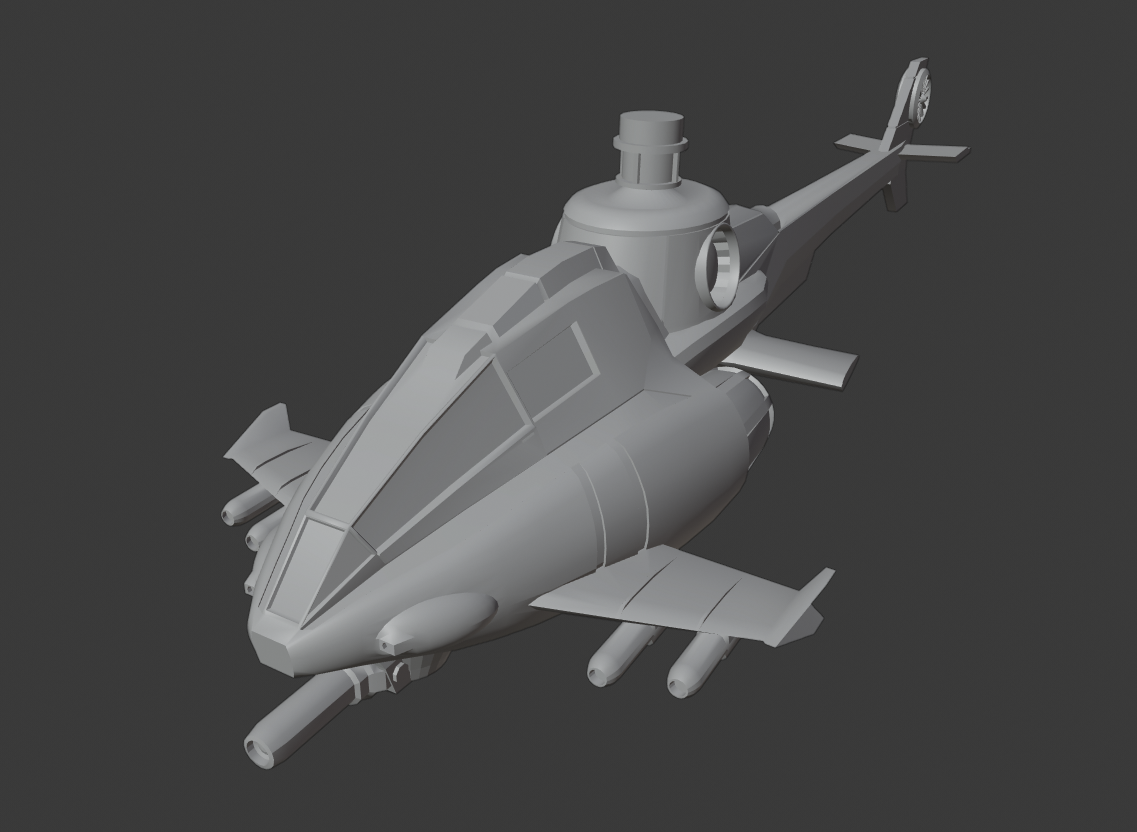 Free STL file Battletech Mantis VTOL 🚁・3D printing model to download・Cults