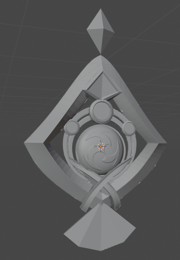 STL file Yae Miko Vision Genshin Impact・3D printing idea to download・Cults