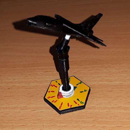 Download free 3D printing models Stand for aircraft miniature with ...