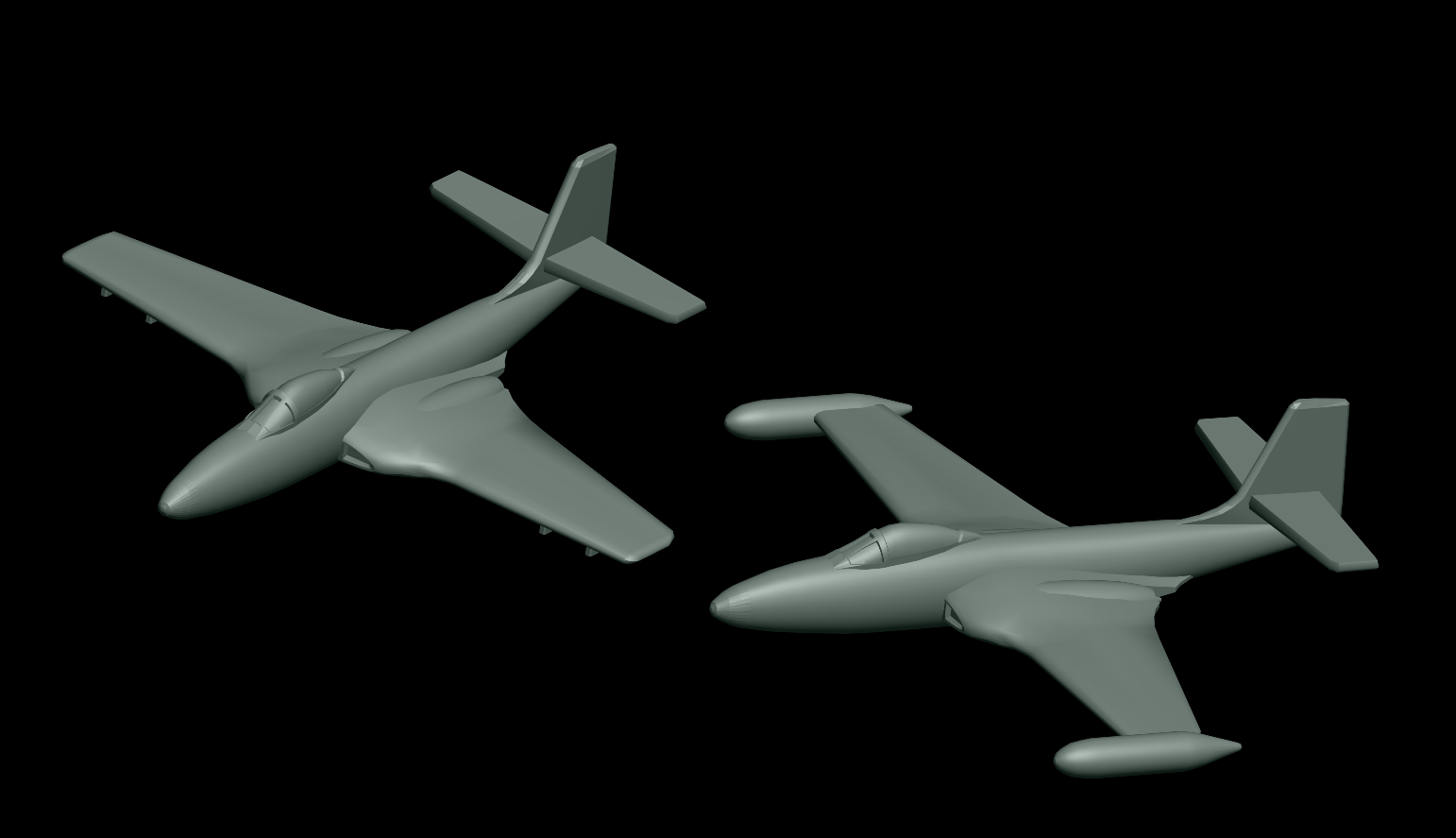 Free STL file McDonnell F2H-2 Banshee・3D printer design to download・Cults