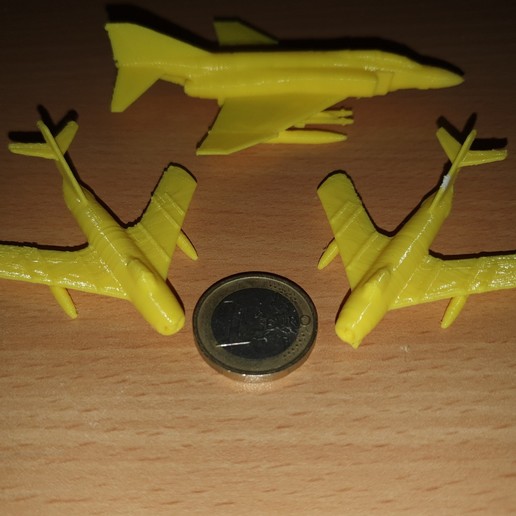 Download 3D printer templates 1:200 Mikoyan-Gurevich MiG-17 ・ Cults