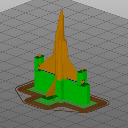 Download STL file FC-1 Xiaolong / JF-17 Thunder • 3D printing model ・ Cults