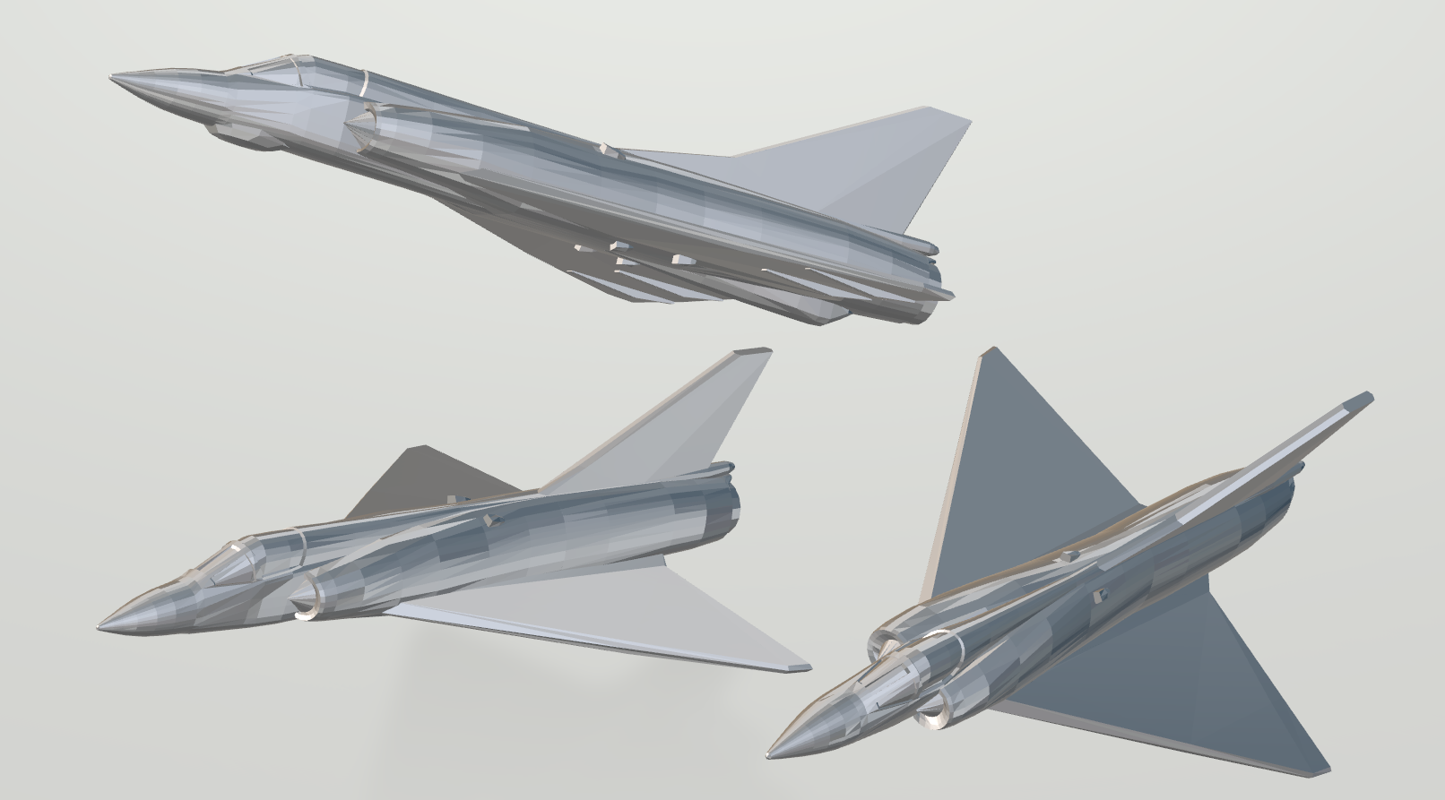 Free STL file Dassault Mirage III pack ️ ・3D print model to download・Cults