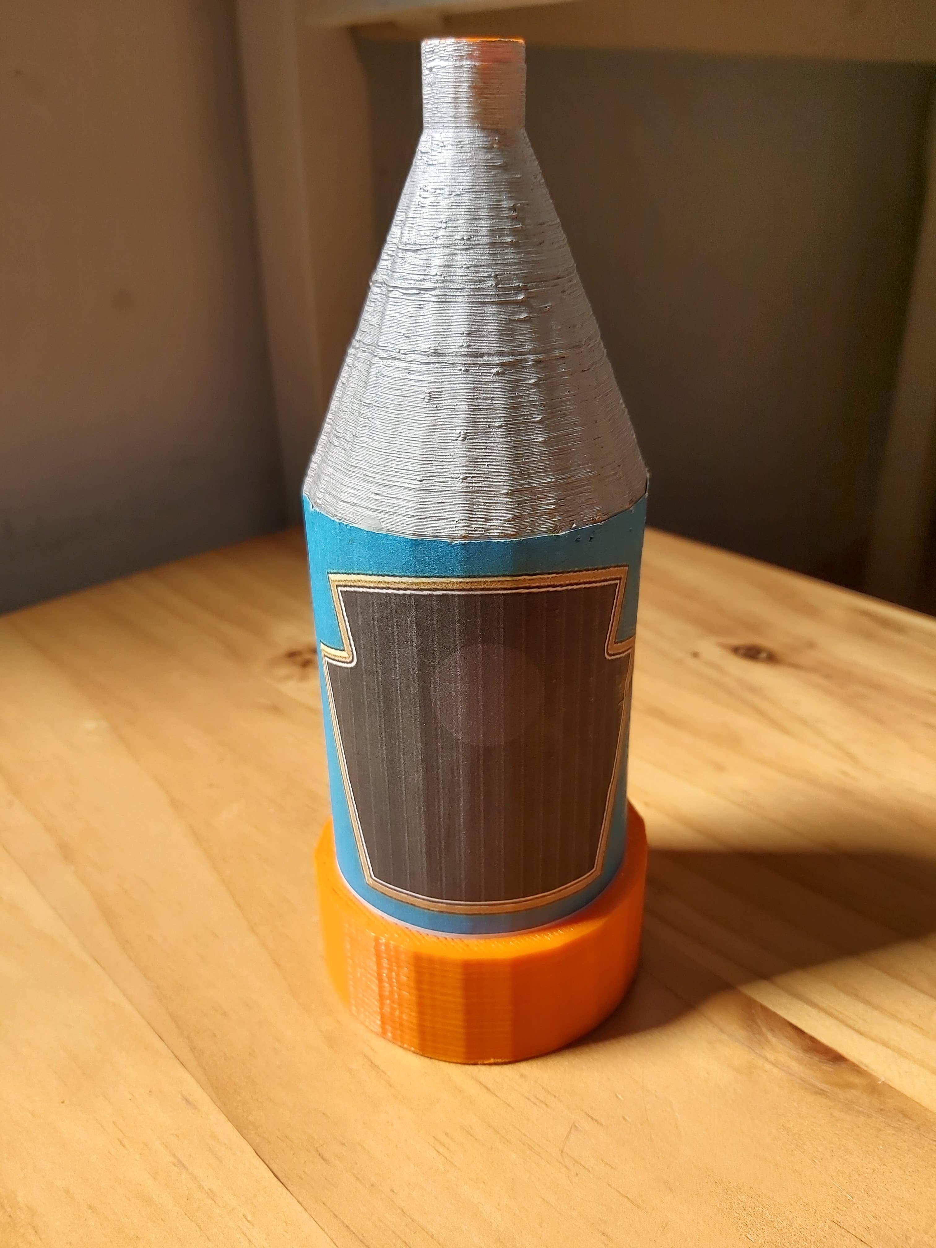 Free STL file button moon rocket 🌙・Design to download and 3D print・Cults