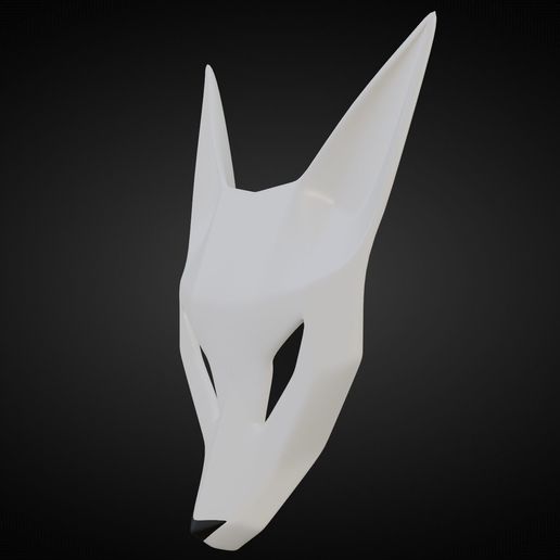 Download STL file Fox Mask • Design to 3D print ・ Cults
