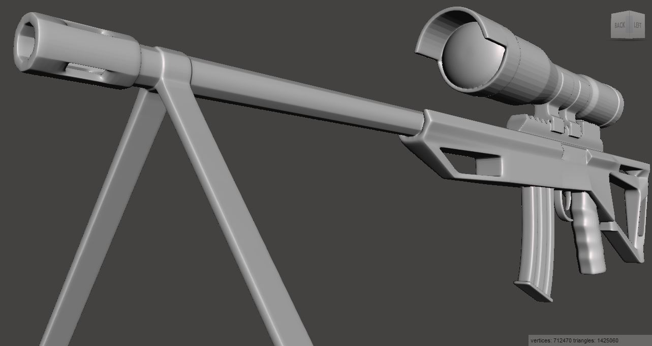 Descargar archivo STL Sniper Rifle Separate parts 3D print model ...