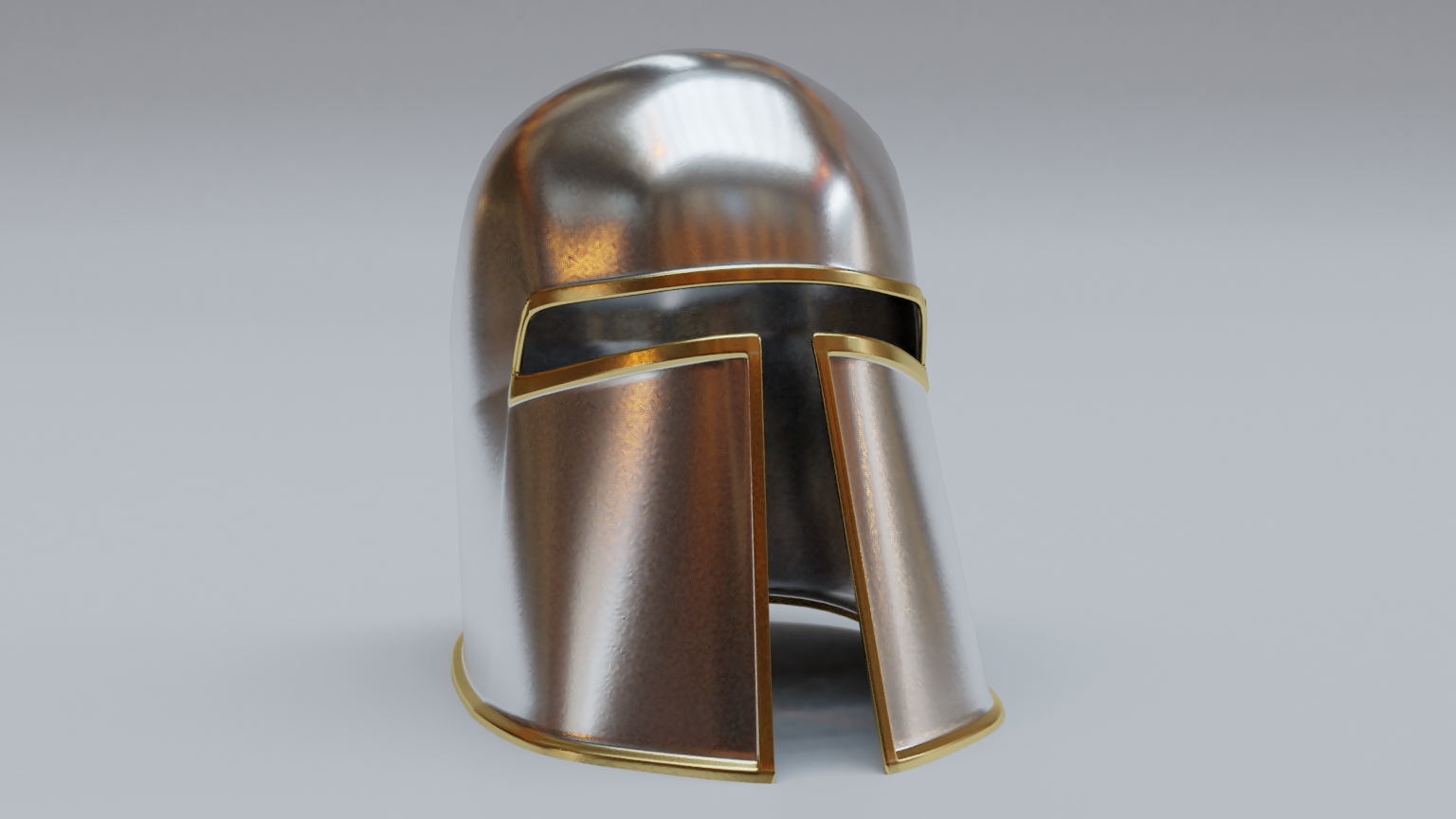 STL file HELMET MEDIEVAL 3D PRINT・3D print design to download・Cults