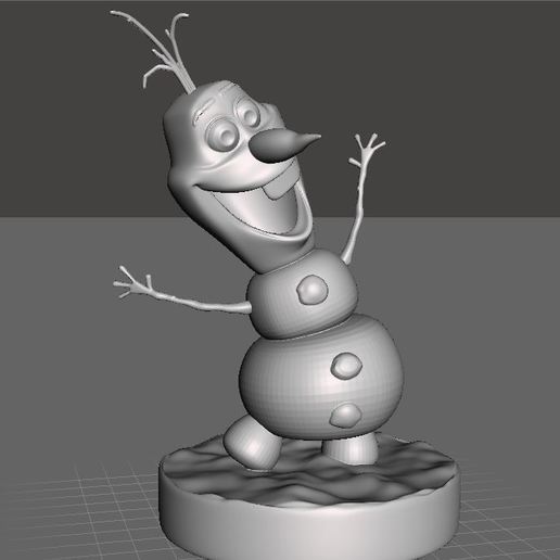 Download OBJ file Olaf from FROZEN 3D print model • 3D print object ・ Cults