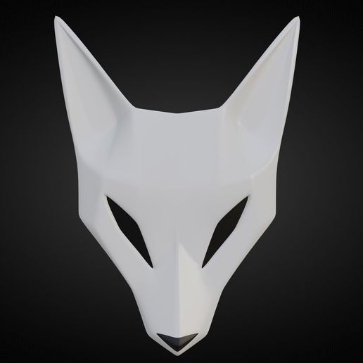 Download STL file Fox Mask • Design to 3D print ・ Cults