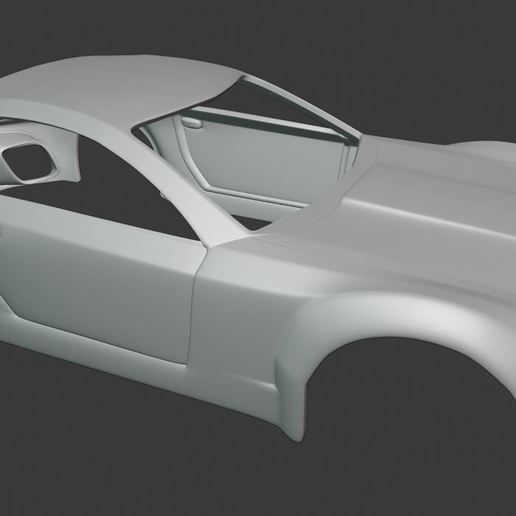 Download STL file Body Car - Mercedes Benz 3D Print • Model to 3D print ...