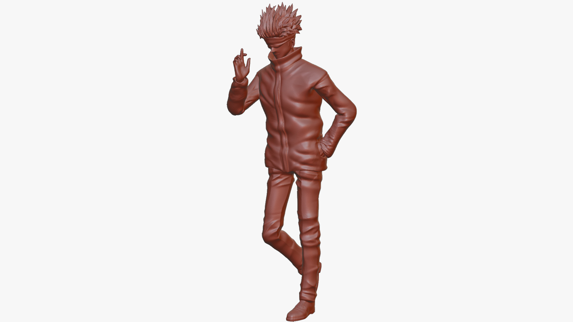 STL file Gojo jujutsu kaisen 🎲・Model to download and 3D print・Cults