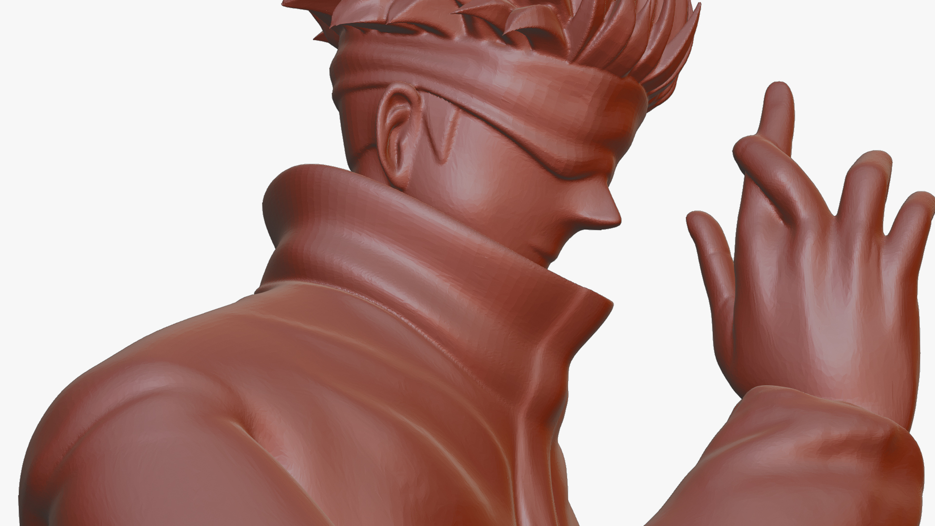 STL file Gojo jujutsu kaisen 🎲・Model to download and 3D print・Cults
