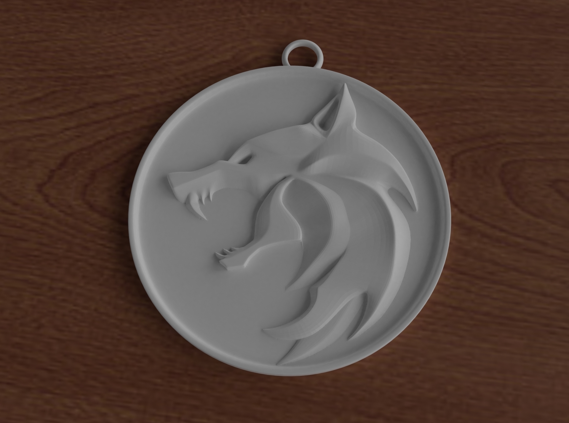 STL file The Witcher medallion・3D printer design to download・Cults