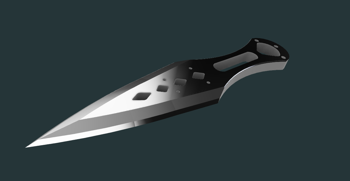 STL file Dagger・Template to download and 3D print・Cults