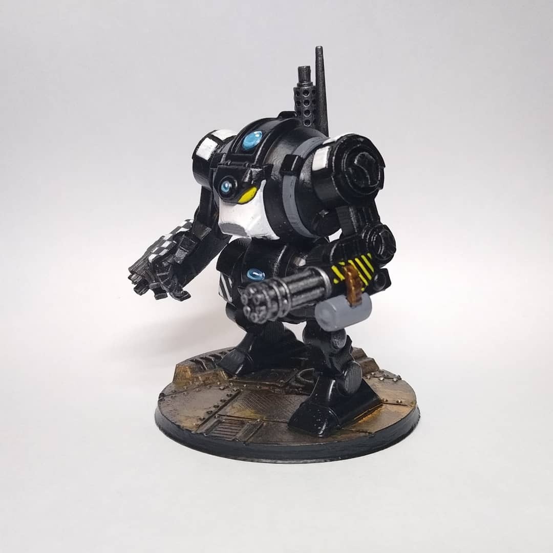 3D printed 28mm Cosmo Knight Naismith Pattern Tomb Walker • made with ...