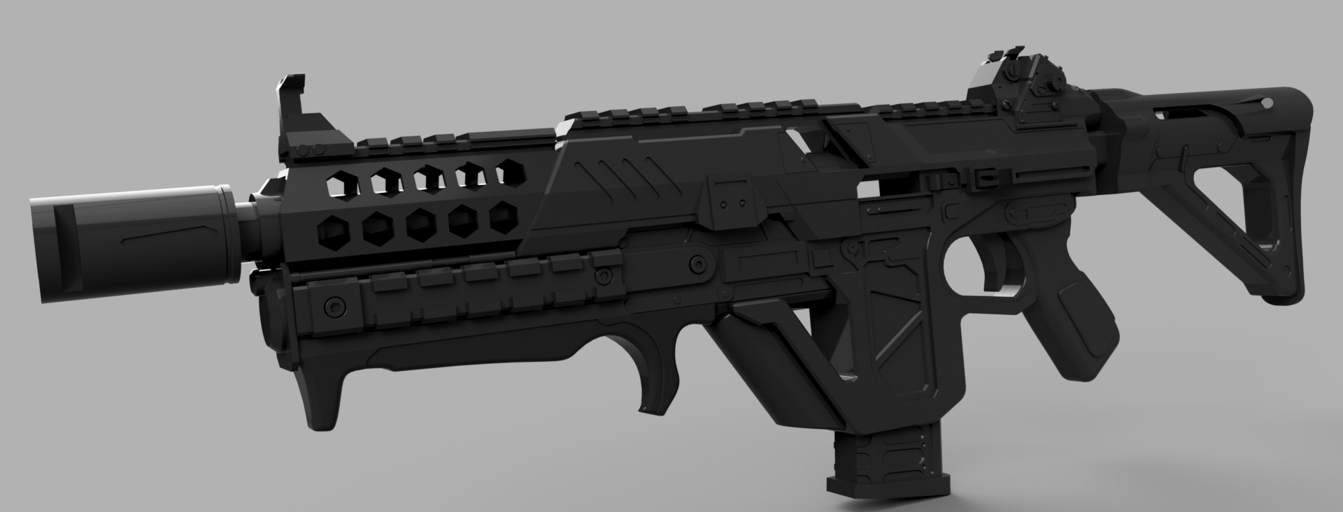 STL file Volt SMG Apex Legends. 🇬🇮・3D printing design to download・Cults