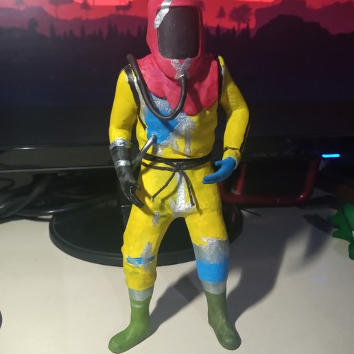 Download STL file Hazmat Rust • 3D print object ・ Cults