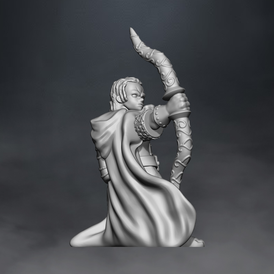 Fichier STL halfling rouge mediano picaro・Objet imprimable en 3D à ...